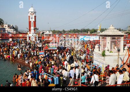 Kumbh Mela in Haridwar, India Stock Photo - Alamy