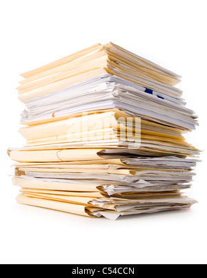 file Stack close up shot Stock Photo - Alamy