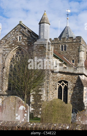 St Mary's church Rye Stock Photo - Alamy