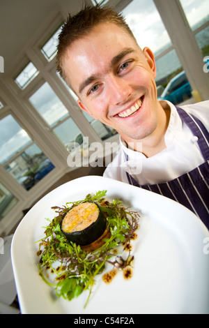 Chef Robert Thompson The Hambrough Hotel Ventnor Isle of Wight England ...