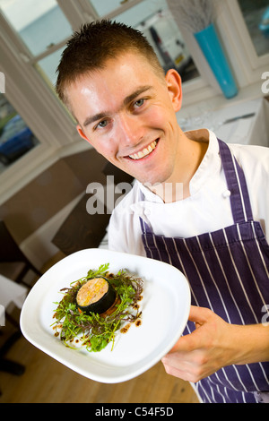 Chef Robert Thompson The Hambrough Hotel Ventnor Isle of Wight England ...