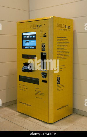 Gold to Go vending machine in Burj Khalifa in Dubai United Arab ...