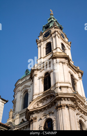 Baroque church tower Stock Photo - Alamy