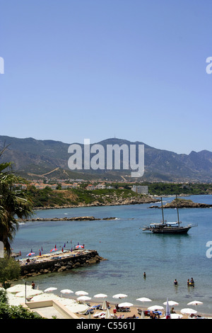 Girne, Kyrenia, Northern Cyprus- June 1, 2024, cold Efes beer in ...