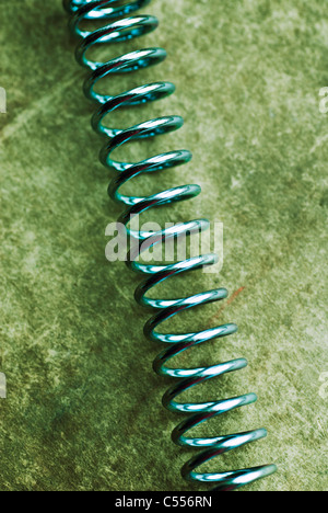 Coiled metal spring Stock Photo - Alamy