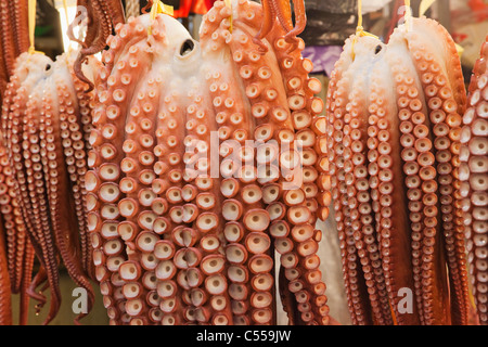 Octopuses at Gyeongju Market, Korea Stock Photo - Alamy