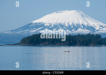 Mt. Edgecumbe, Sitka Bay, Sitka, Alaska Stock Photo - Alamy