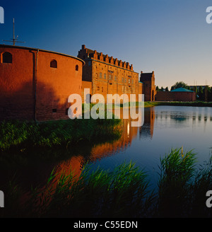 Malmo castle, 15th century fortress surrounded by a moat, Malmo, Sweden ...