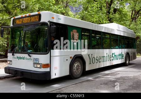 yosemite shuttle bus green fuel biofuel Yosemite Valley Yosemite ...