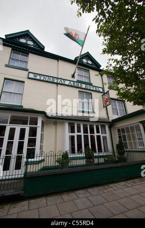 The Wynnstay Hotel Stock Photo - Alamy