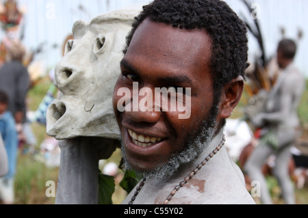 Asaro Mudman of Papua New Guinea Stock Photo - Alamy