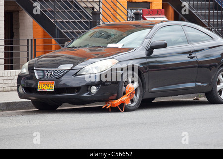 Car booted in Washington DC Stock Photo - Alamy