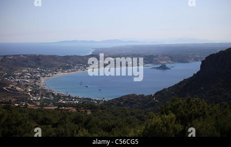 Kefalos village and beach on Kos island Greece Stock Photo - Alamy