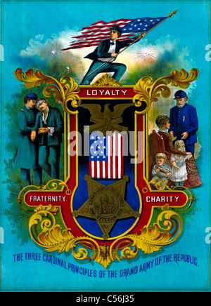 The three cardinal principles of the grand army of the repub Stock ...