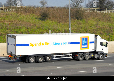 ALDI supermarket Haulage delivery trucks, lorry, transportation, truck ...