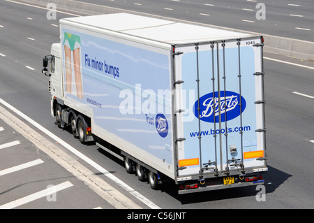 Advertising side & back of articulated trailer for Kingsmill bread a ...