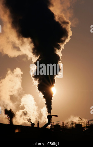 symbolic for air pollution Stock Photo - Alamy