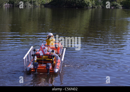 radio controlled scale model lifeboats in boating lake display etherow ...