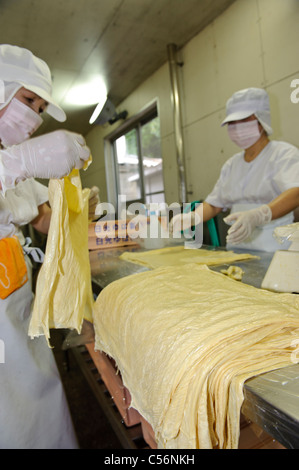 Nikko Tochigi Japan Yuba at a japanese restaurant Stock Photo - Alamy