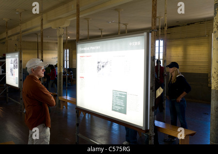 Chinese poem, Angel Island Immigration Station, Angel Island State Park ...