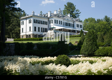 The Mount, Edith Wharton designed mansion, astilbe garden, Lenox ...
