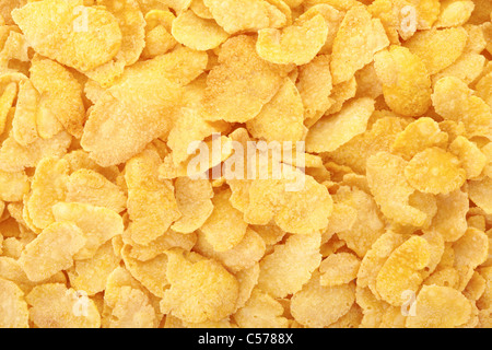 Corn Flakes Macro Stock Photo - Alamy