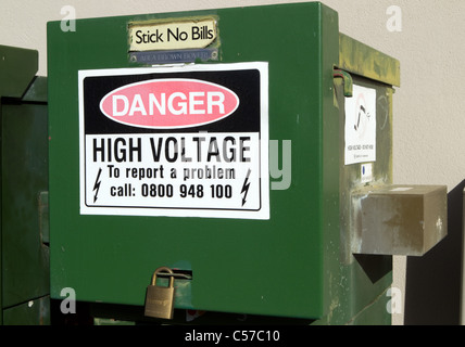 Electric Substation, Auckland, New Zealand, Monday, July 11, 2011 Stock ...