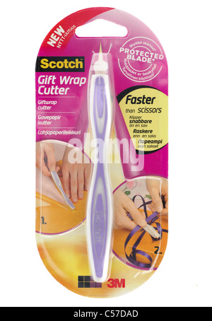 Gift wrap cutter by Scotch Stock Photo - Alamy