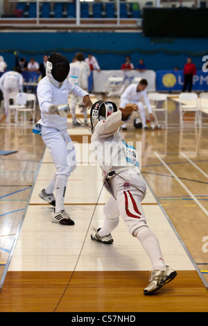 The Fencing Event at the 2011 Modern Pentathlon UIPM World Cup Final ...