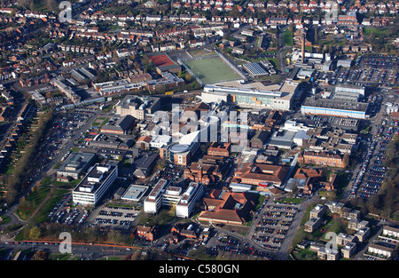 Aerial view of New Cross Hospital Wolverhampton 22/11/04 Stock Photo ...