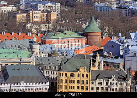 Latvia, Latvian, Europe, Baltic states, city, architecture, Riga, Tower ...