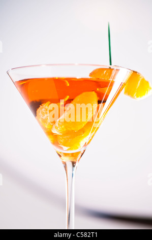 A delicious Mandarin Martini Stock Photo - Alamy