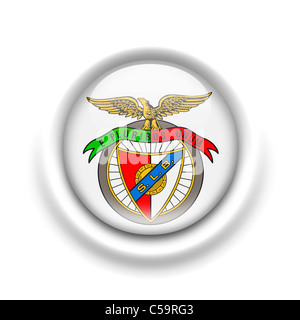SL Benfica logo flag symbol emblem icon Stock Photo - Alamy