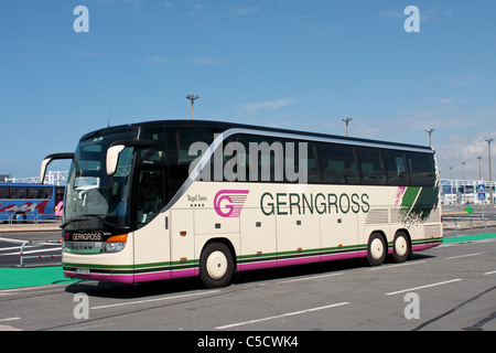 A Setra S416 HDH single deck coach operated by Sindbad Coaches of ...