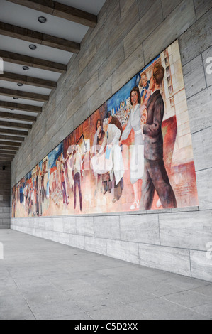 Communist Mural, Berlin, Germany Stock Photo - Alamy