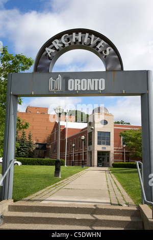 the city of toronto archives toronto ontario canada Stock Photo - Alamy