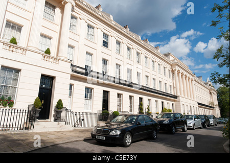 Terrace of Regency houses by John Nash, St. Andrews Place, Regent's ...