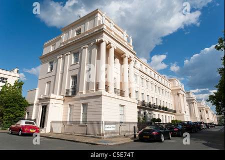 Terrace of Regency houses by John Nash, St. Andrews Place, Regent's ...