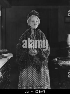 Senior woman fond memories Stock Photo - Alamy