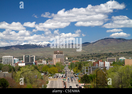 Cityscape of Boise, Idaho Stock Photo - Alamy