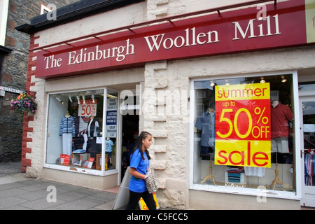 The Edinburgh Woollen Mill shop in Shrewsbury Shropshire England Uk ...