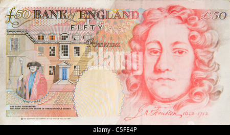 50 fifty pound pounds sterling note Stock Photo - Alamy