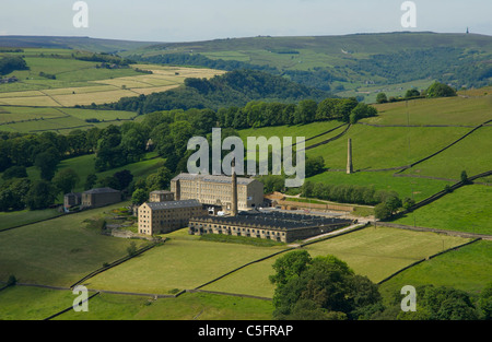 Oats Royd Mill, now converted into apartments, Luddenden, West ...
