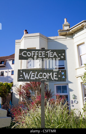 Devon sign, Welcome to Devon Britain UK Stock Photo - Alamy