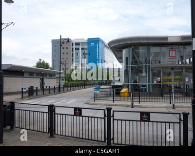 Oldham Bus Station, Cheapside,Oldham,Greater Manchester, UK Stock Photo ...