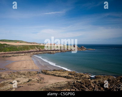Beach Coldingham Scottish Borders Stock Photo - Alamy