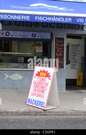 Fish shop in Ballina, Ireland Stock Photo - Alamy