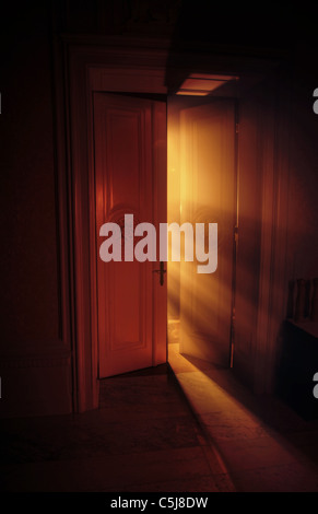 Light Rays inside an Apartment Stock Photo - Alamy