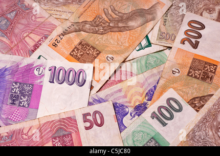money, 500 CZK, five hundred, Czech koruna, Czech crown, banknote ...