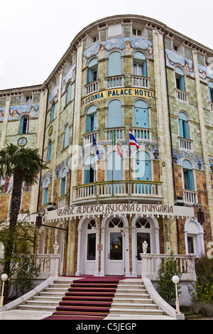 Grande Albergo Ausonia Hungaria, hotel accommodation, Lido, Venice ...